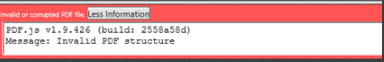 Getting different server errors like 503, 0 response when trying to view files through PDF.JS ...