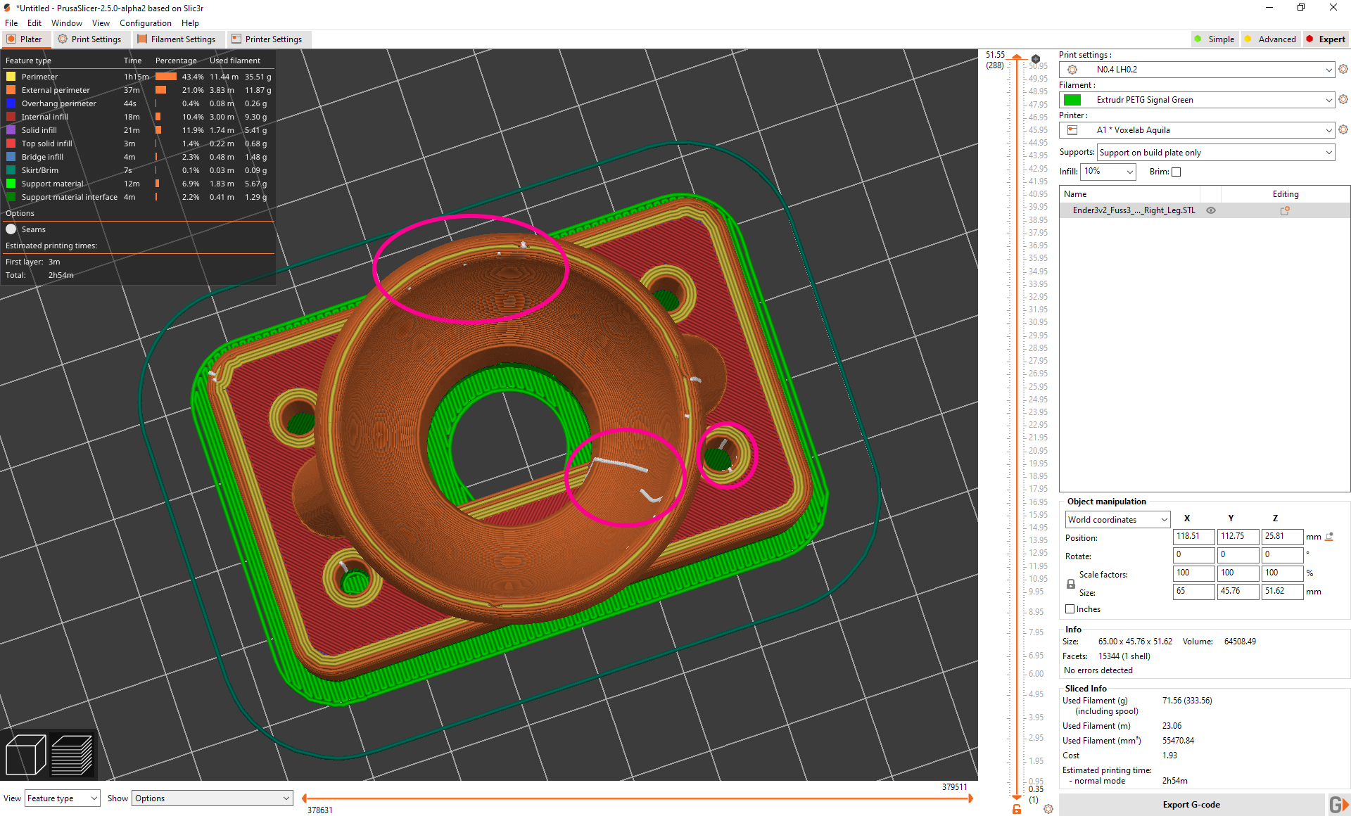"Aligned seam" does not generate aligned seams · Issue #8504 · prusa3d ...
