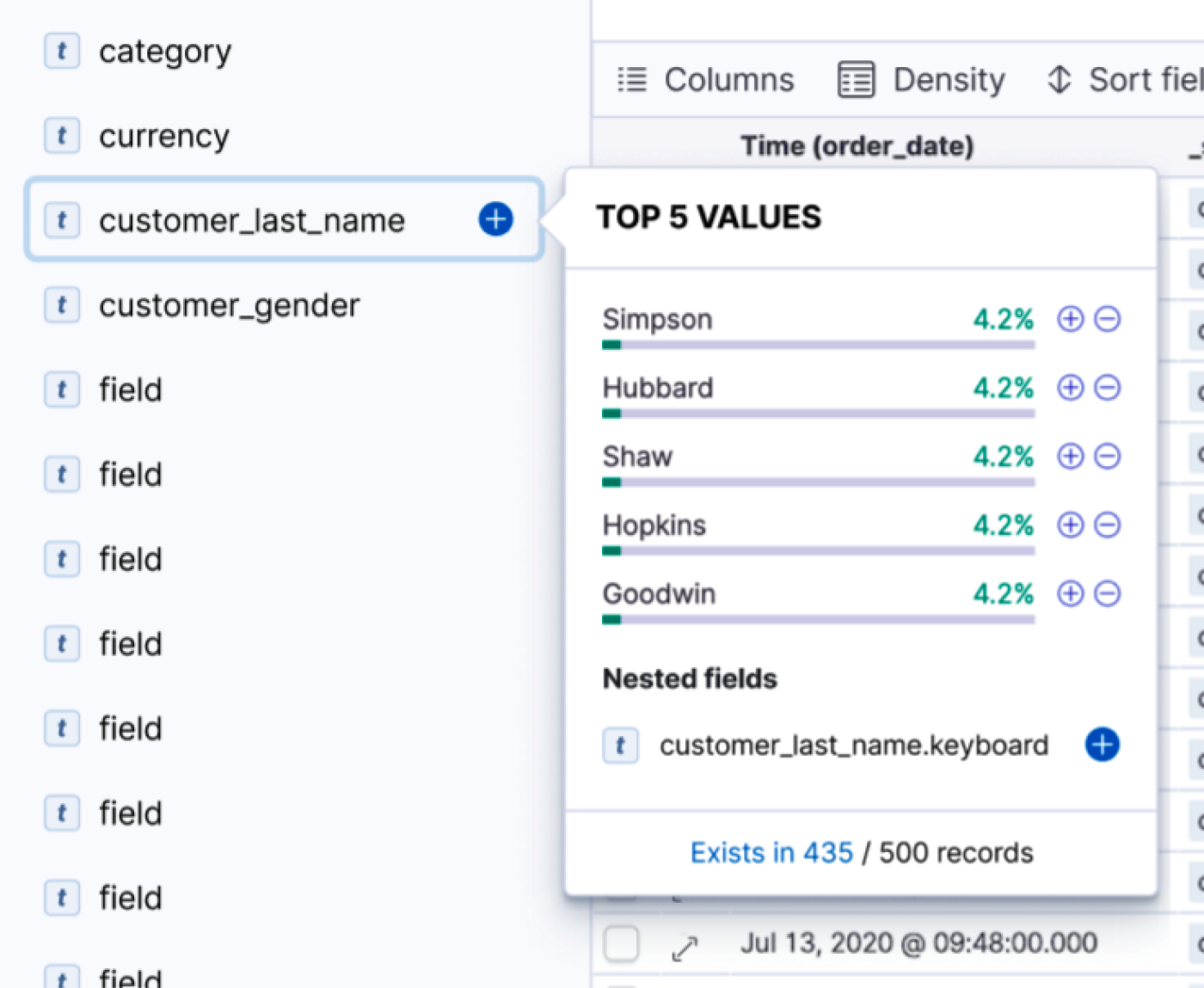 Discover Group Multi Fields In Sidebar Field Selector · Issue 84306 · Elastickibana · Github