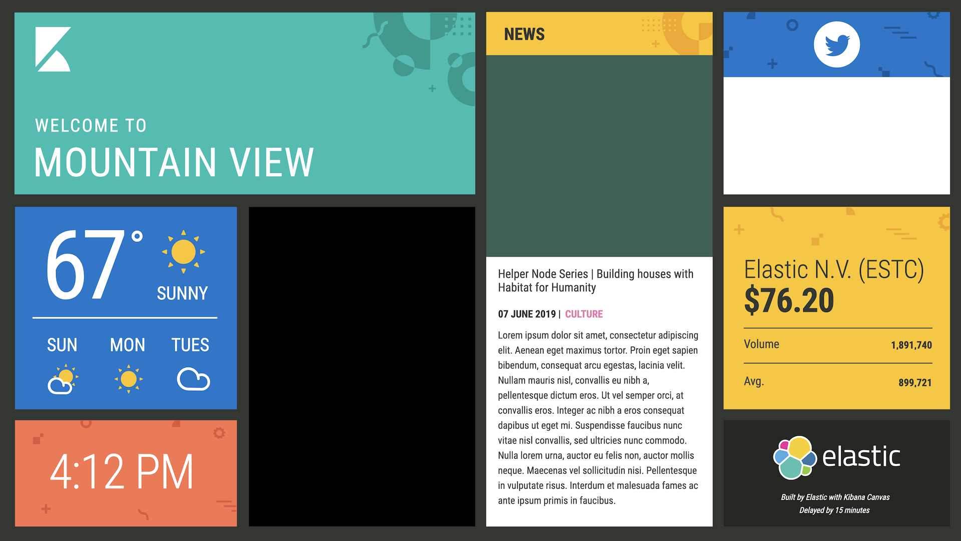 [Canvas] Create an Elastic Office workpad · Issue #42192 · elastic/kibana · GitHub