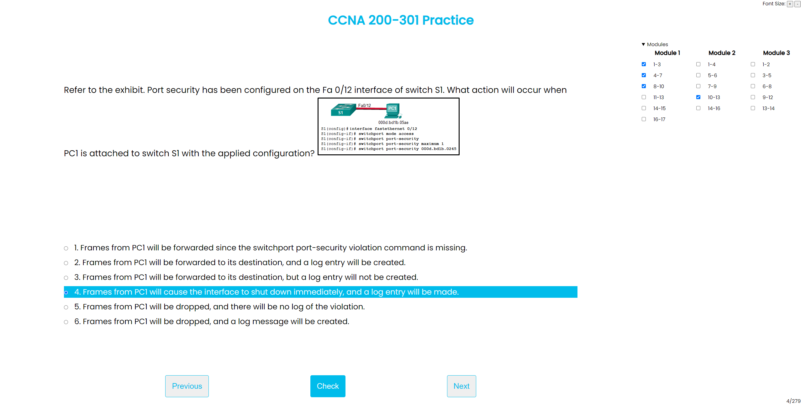 GitHub - LorenKociko/CCNA-Practice: A web-application I created to practice for my CCNA 201-300 ...
