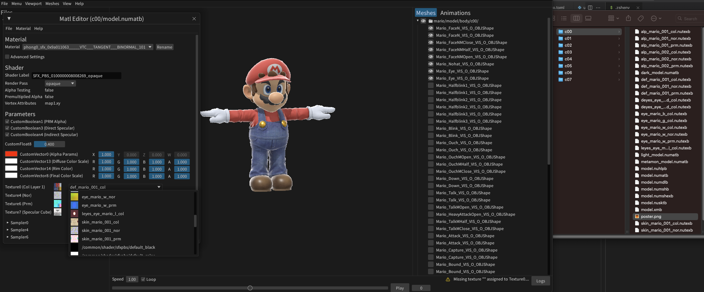 Textures not importing · Issue #177 · ssbucarlos/smash-ultimate-blender · GitHub