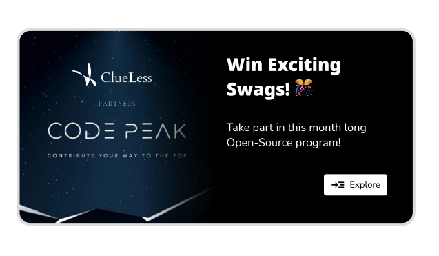 Design this Codepeak Section · Issue #447 · Clueless-Community/clueless-official-website · GitHub