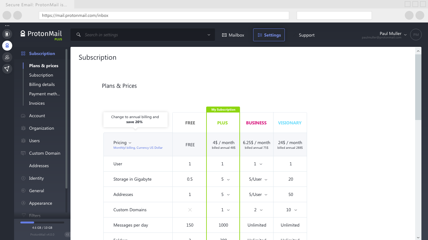 V4 UX Update - Build section navigation in page navigation bar · Issue #171 · ProtonMail/proton ...