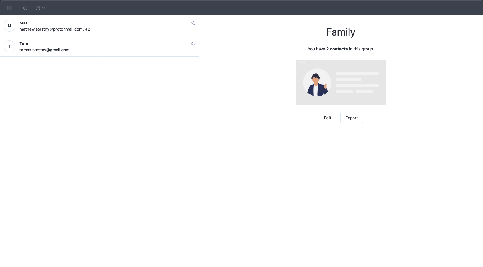 V4 beta polish - imagery alignment · Issue #257 · ProtonMail/proton-contacts · GitHub