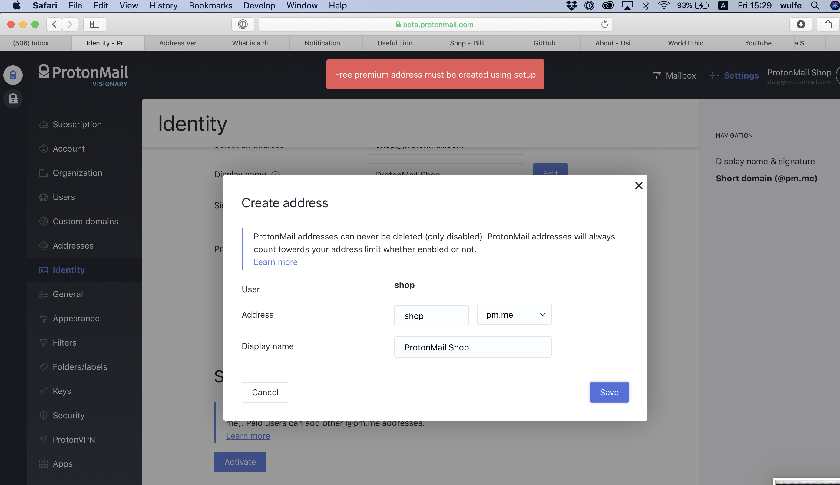 When trying to activate pm.me on visionary an error pops up · Issue #206 · ProtonMail/proton ...