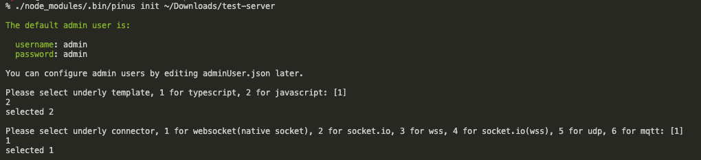 pinus init 增加创建javascript模版 by wetiontop · Pull Request #120 · node-pinus/pinus · GitHub