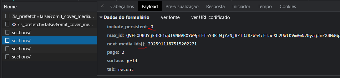 Instagram request payload changed · Issue #32 · Davincible/goinsta · GitHub