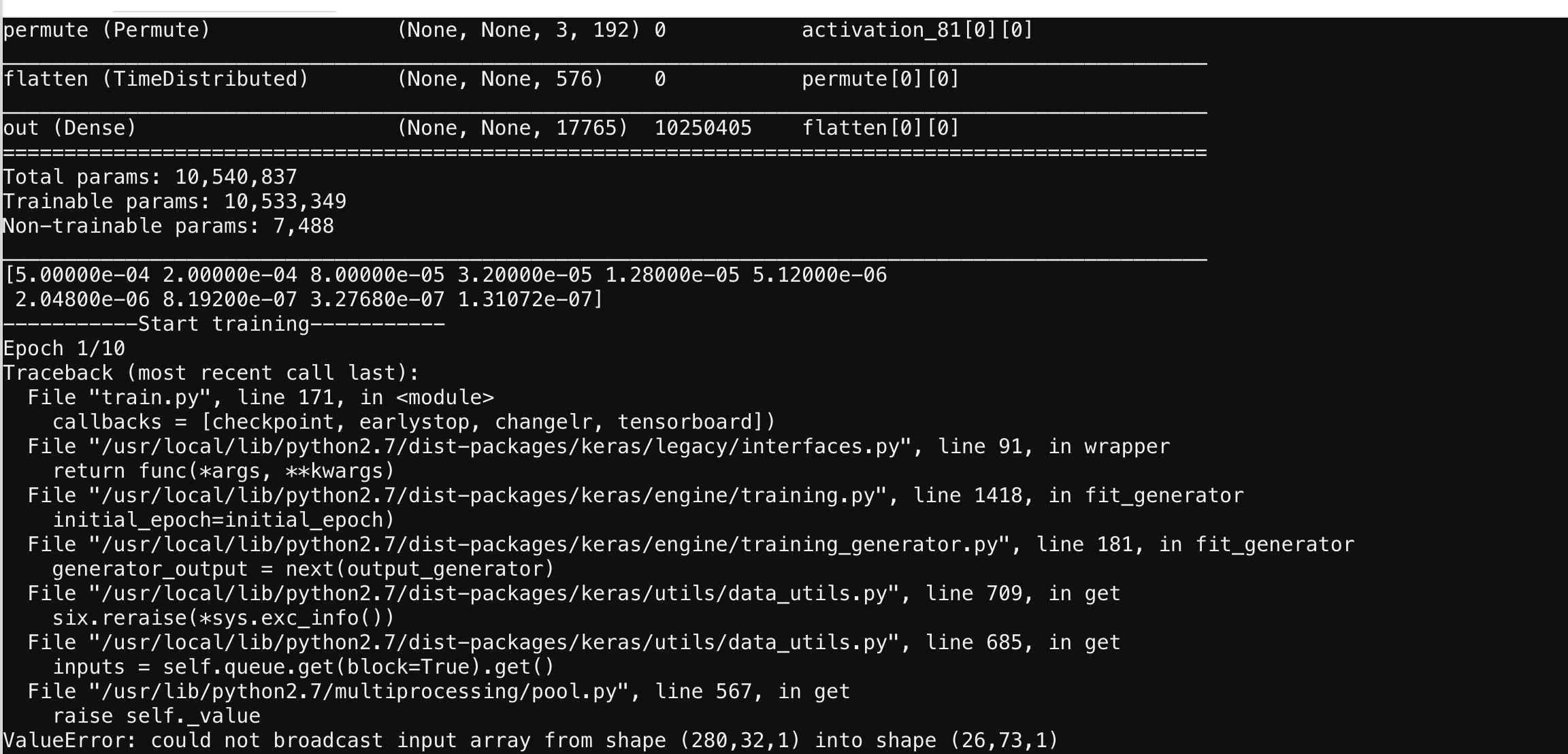 使用自己制作的图片训练,报了这个错误 · Issue #186 · YCG09/chinese_ocr · GitHub