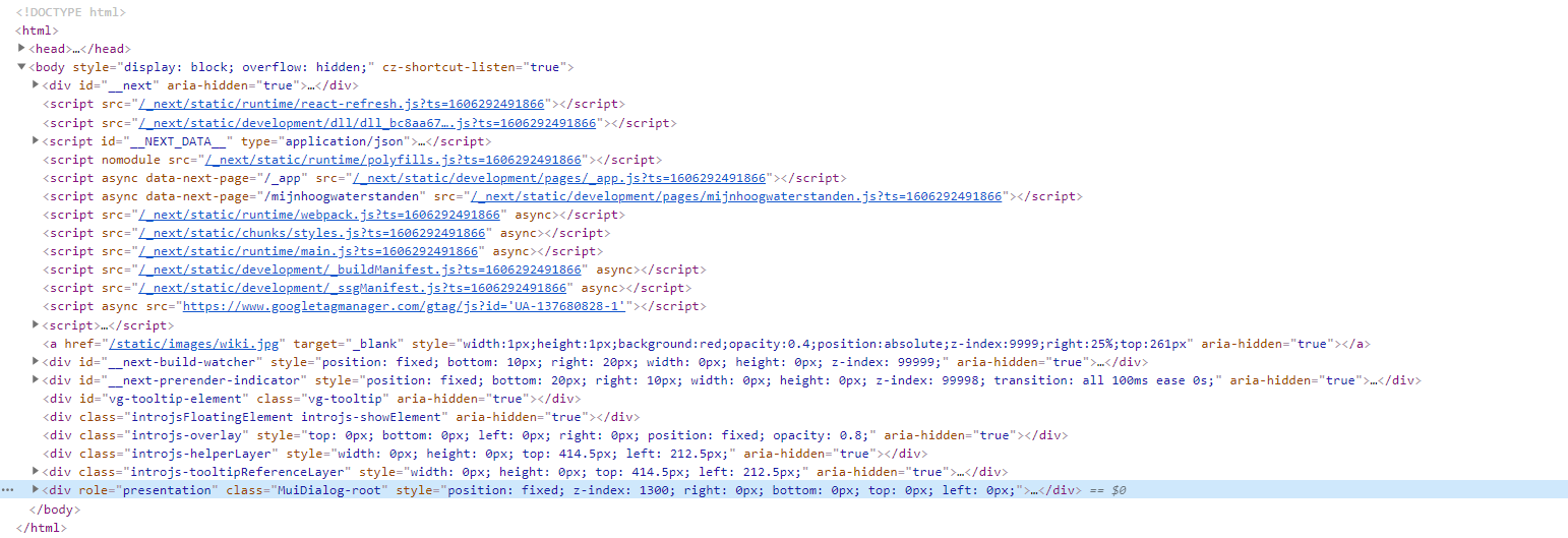 Not showing element in material ui dialog · Issue #1085 · usablica/intro.js · GitHub