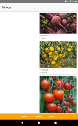 RadListView StaggeredLayout left column is empty when setting the layout programmatically ...