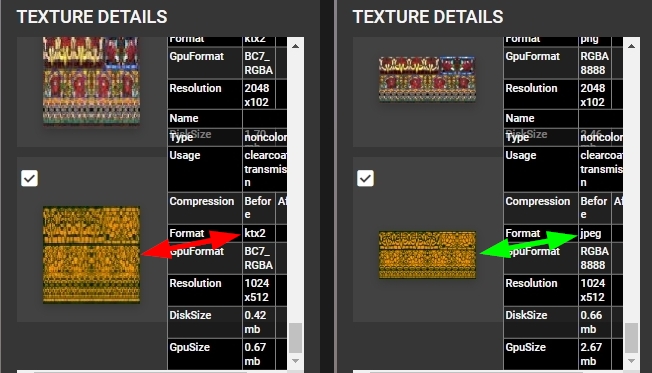 Incorrect thumbnail aspect ratios with KTX · Issue #6 · KhronosGroup/glTF-Compressor · GitHub