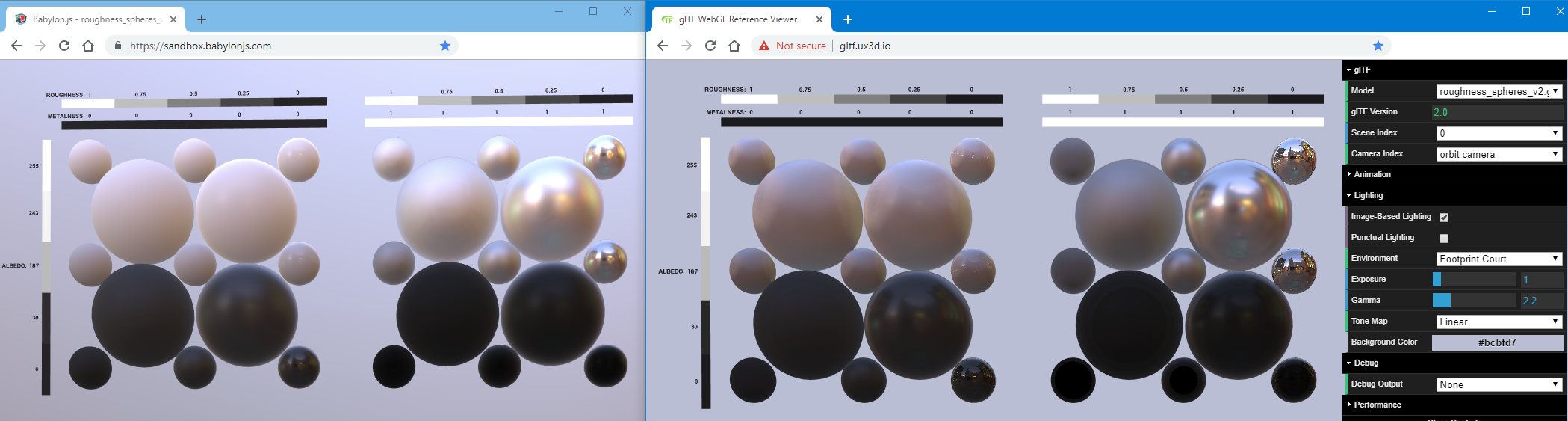 IBL lighting differences vs. BabylonJS Sandbox · Issue #201 · KhronosGroup/glTF-Sample-Viewer ...