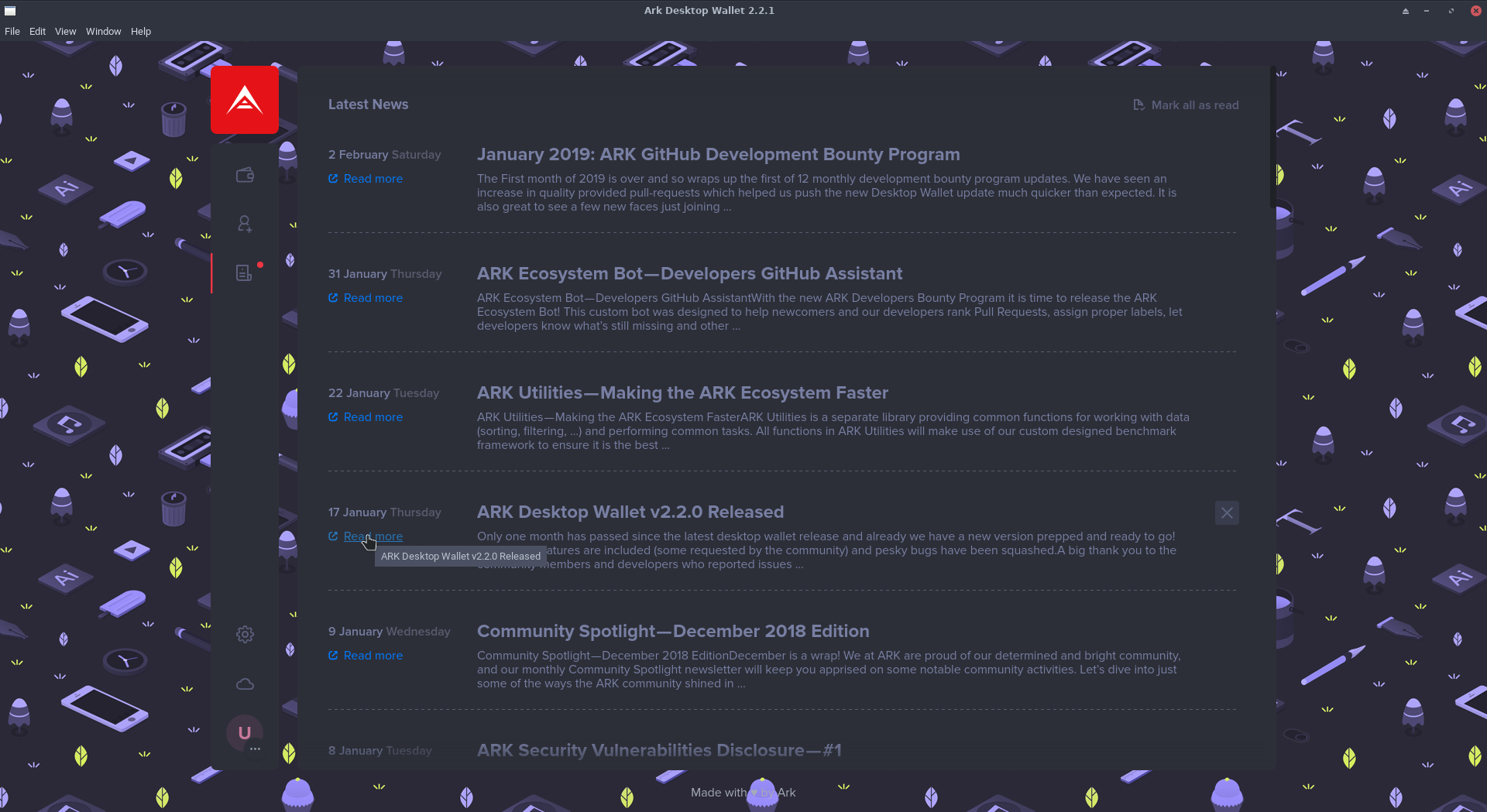 Wallet Links Not Opening · Issue #1055 · ArkEcosystem/desktop-wallet · GitHub