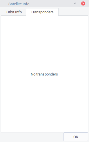 Gpredict not obtaining transponder information. · Issue #152 · csete/gpredict · GitHub