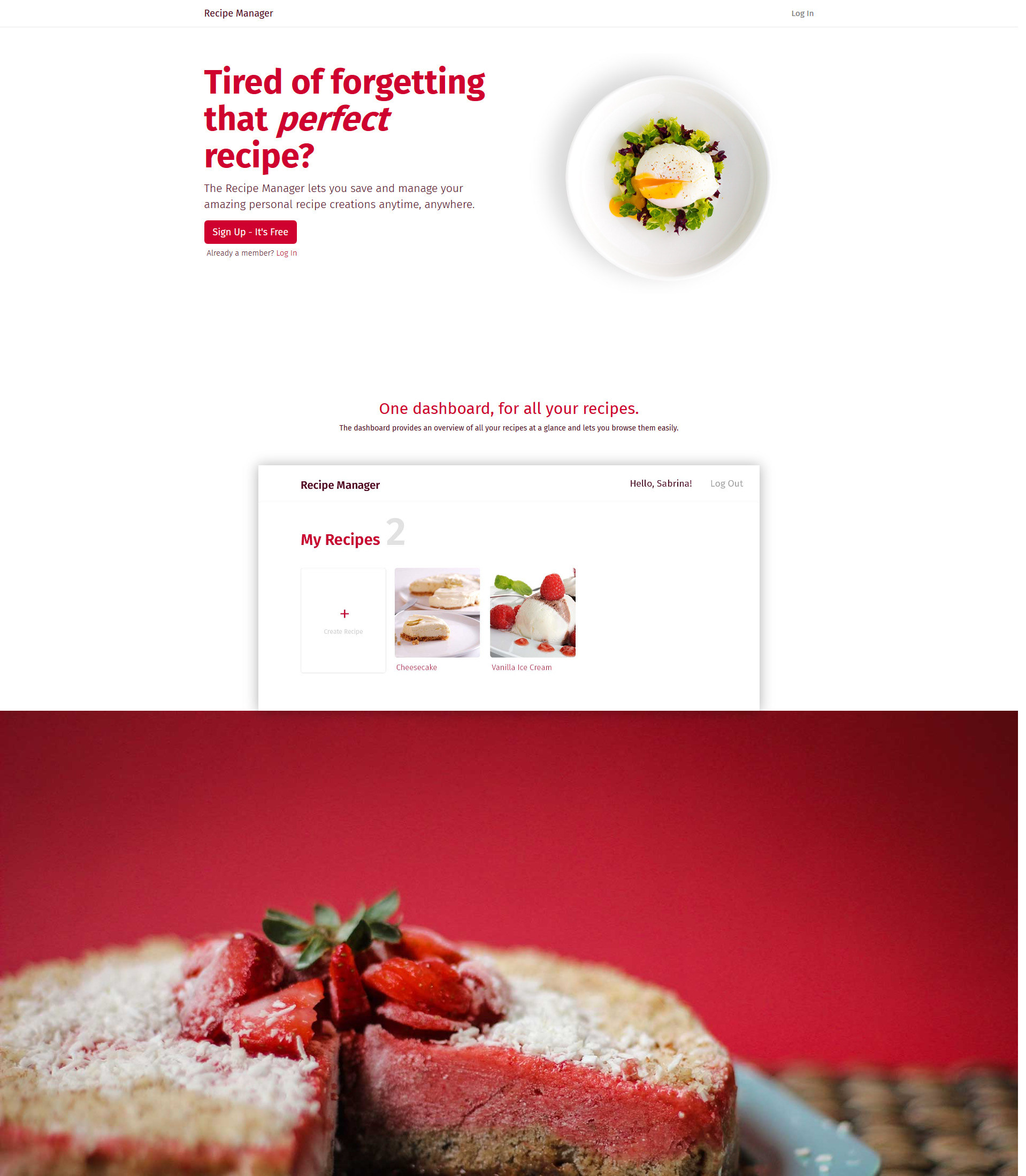 GitHub - kPanesar/RecipeManager: Recipe Manger Web App based on the Laravel 5 Framework
