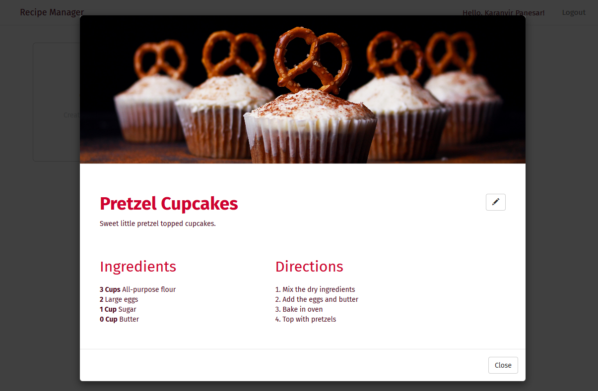 GitHub - kPanesar/RecipeManager: Recipe Manger Web App based on the Laravel 5 Framework
