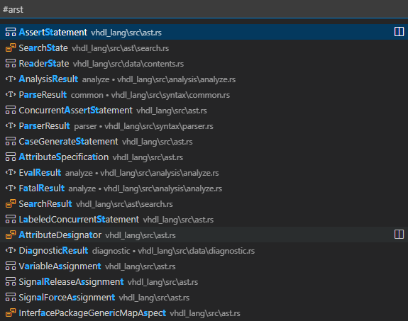 Client highlights substrings in workspace/symbols even though query is server-defined · Issue ...