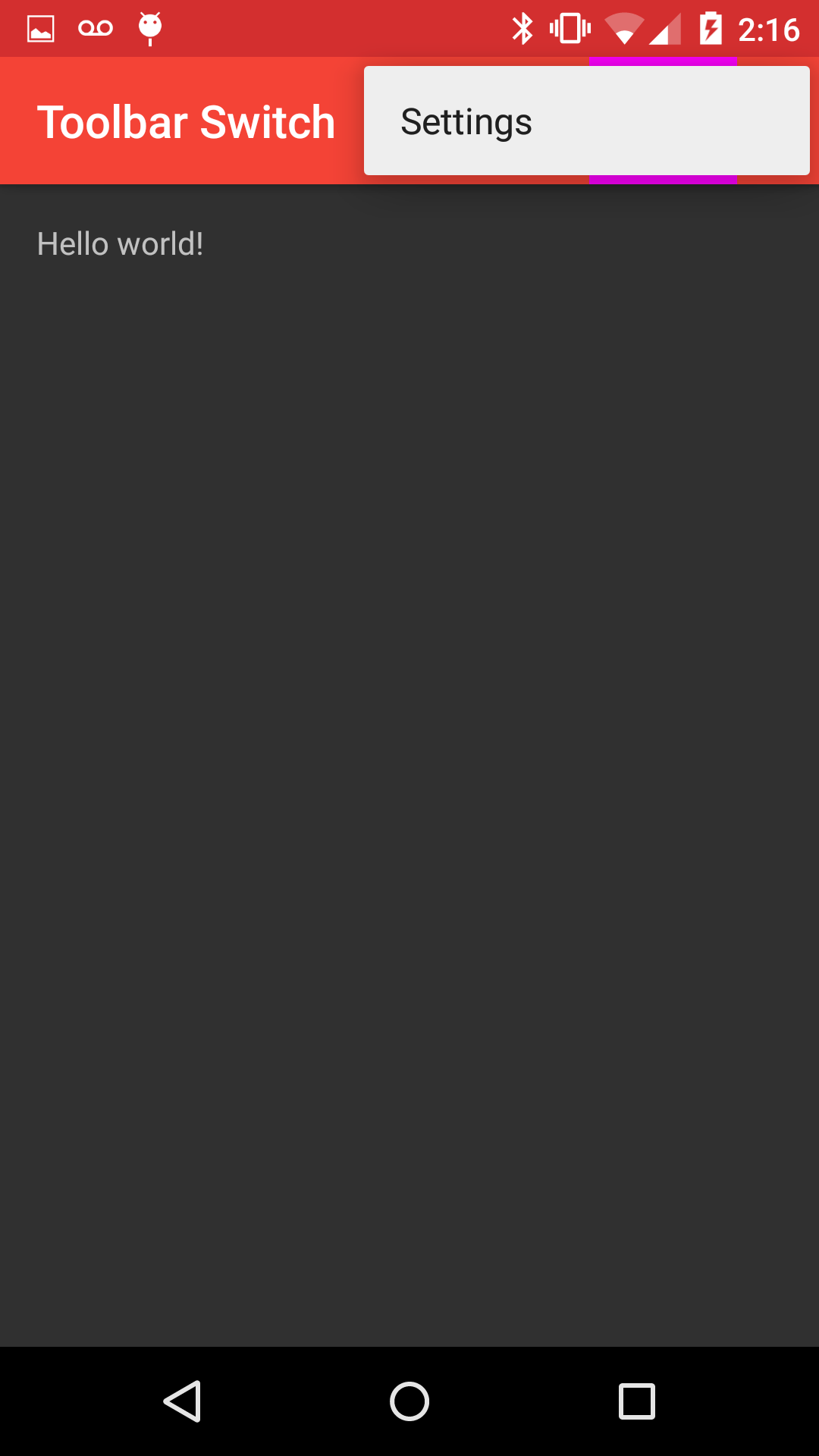 GitHub - rfontsv/ToolbarSwitch-master: Switch in toolbar