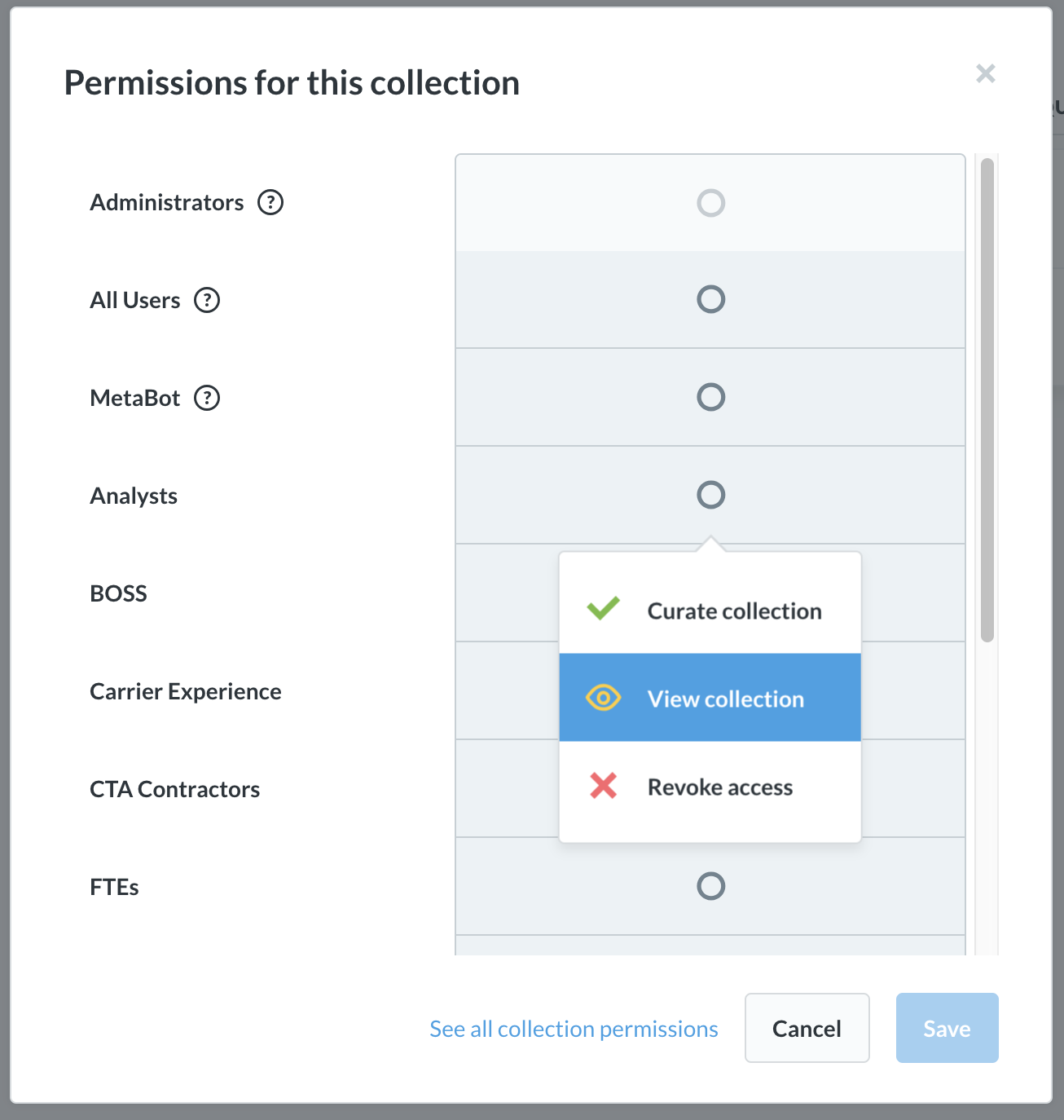 Unable to share sub-collections from Personal Collection · Issue #8406 · metabase/metabase · GitHub