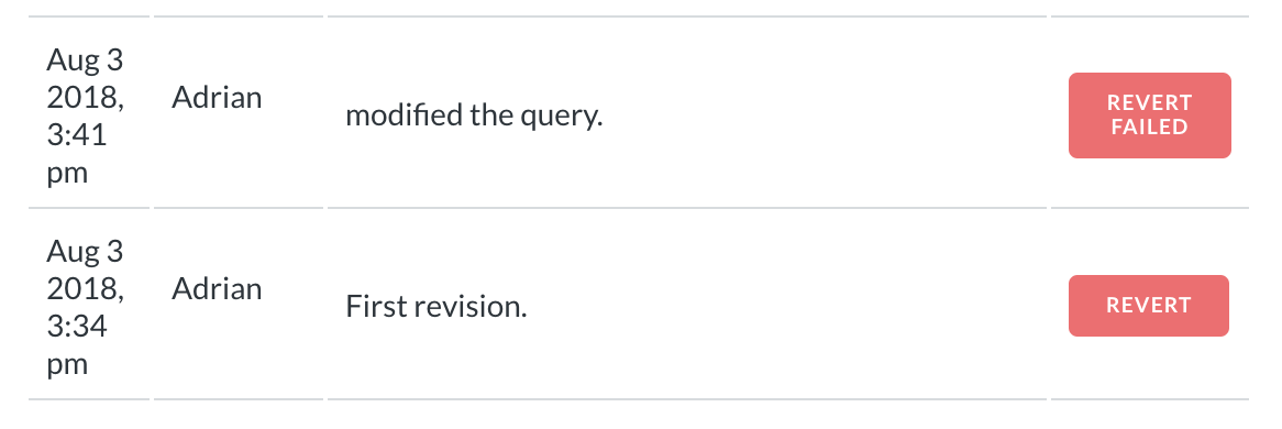 Unable to revert questions after upgrade to 0.30 and 0.35/0.36 · Issue #8420 · metabase/metabase ...