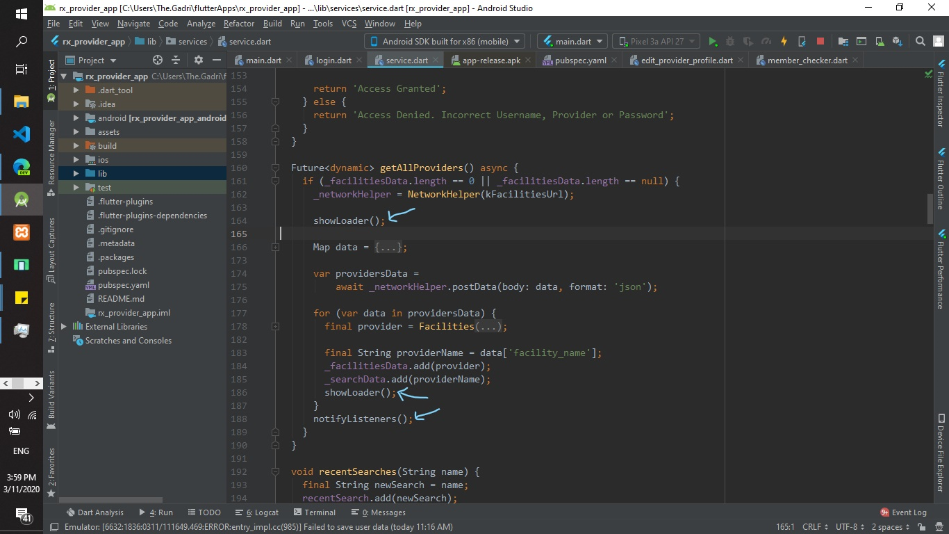 Provider works fine in Emulator but not on real device · Issue #381 · rrousselGit/provider · GitHub