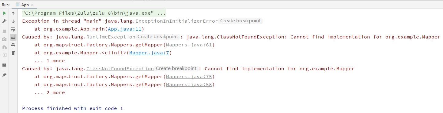 Idea 2020 3 1 Mapstuct 1 4 1 Final Do Not Generate Implementation Class，use Command Line Mvn