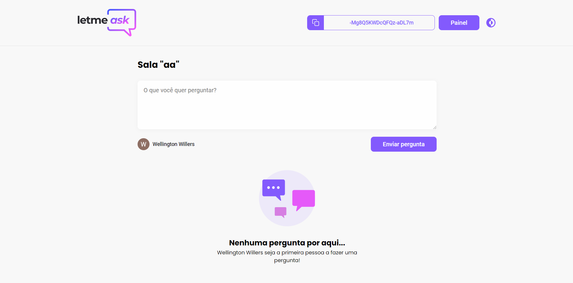 GitHub - WelliWillers/letmeask