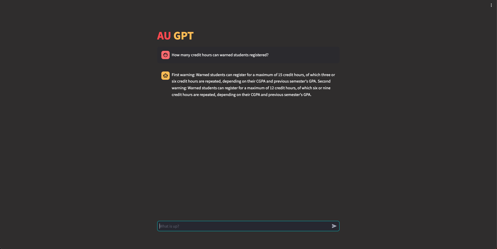 GitHub - aHishamm/FlowiseAI_AUGPT_Port: This is a revised version of AUGPT that utilizes the use ...