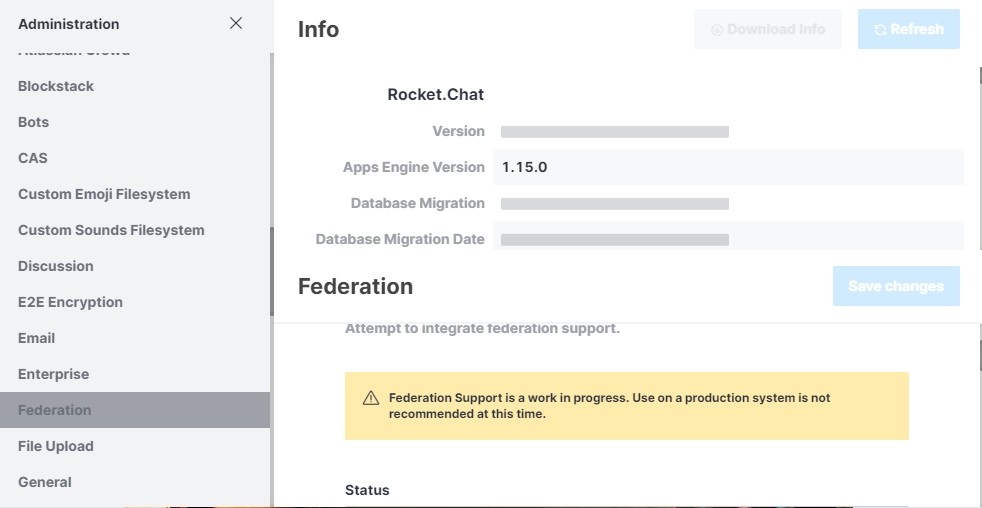 Admin Panel Opening & Closing Quickly, Can't access in 3.4.1 · Issue #18214 · RocketChat/Rocket ...