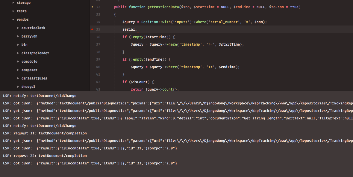 TypeError: substr() missing 1 required positional argument: 'x' · Issue #129 · sublimelsp/LSP ...