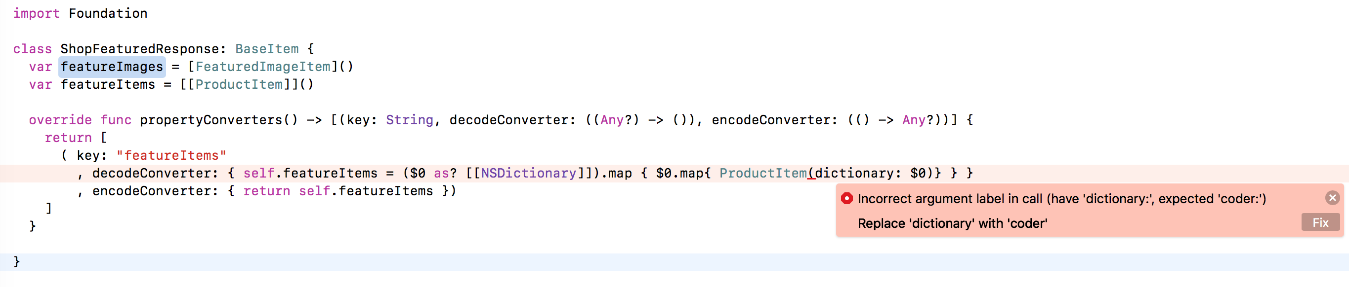 Nested Array parsing is Printable but Unreachable · Issue #278 · evermeer/EVReflection · GitHub