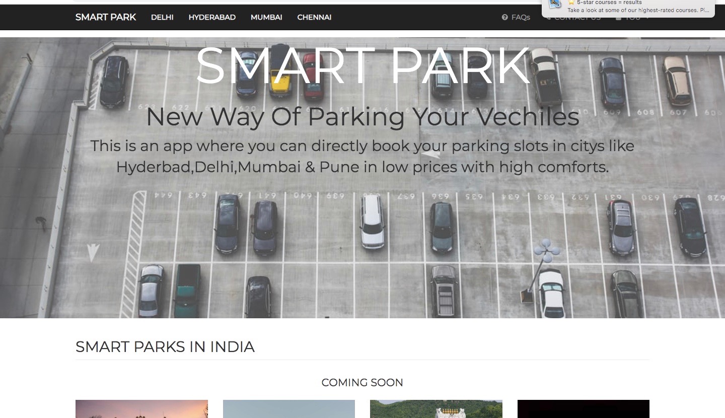GitHub - rapchu/SmartParkingSystem: This is a new online application,In ...