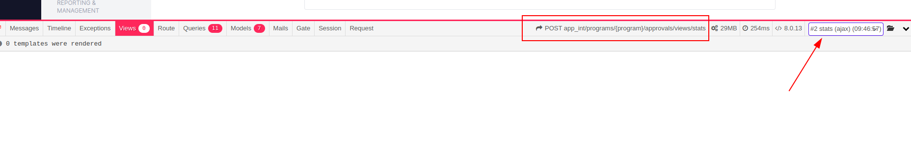 0 templates were rendered · Issue #1093 · barryvdh/laravel-debugbar ...