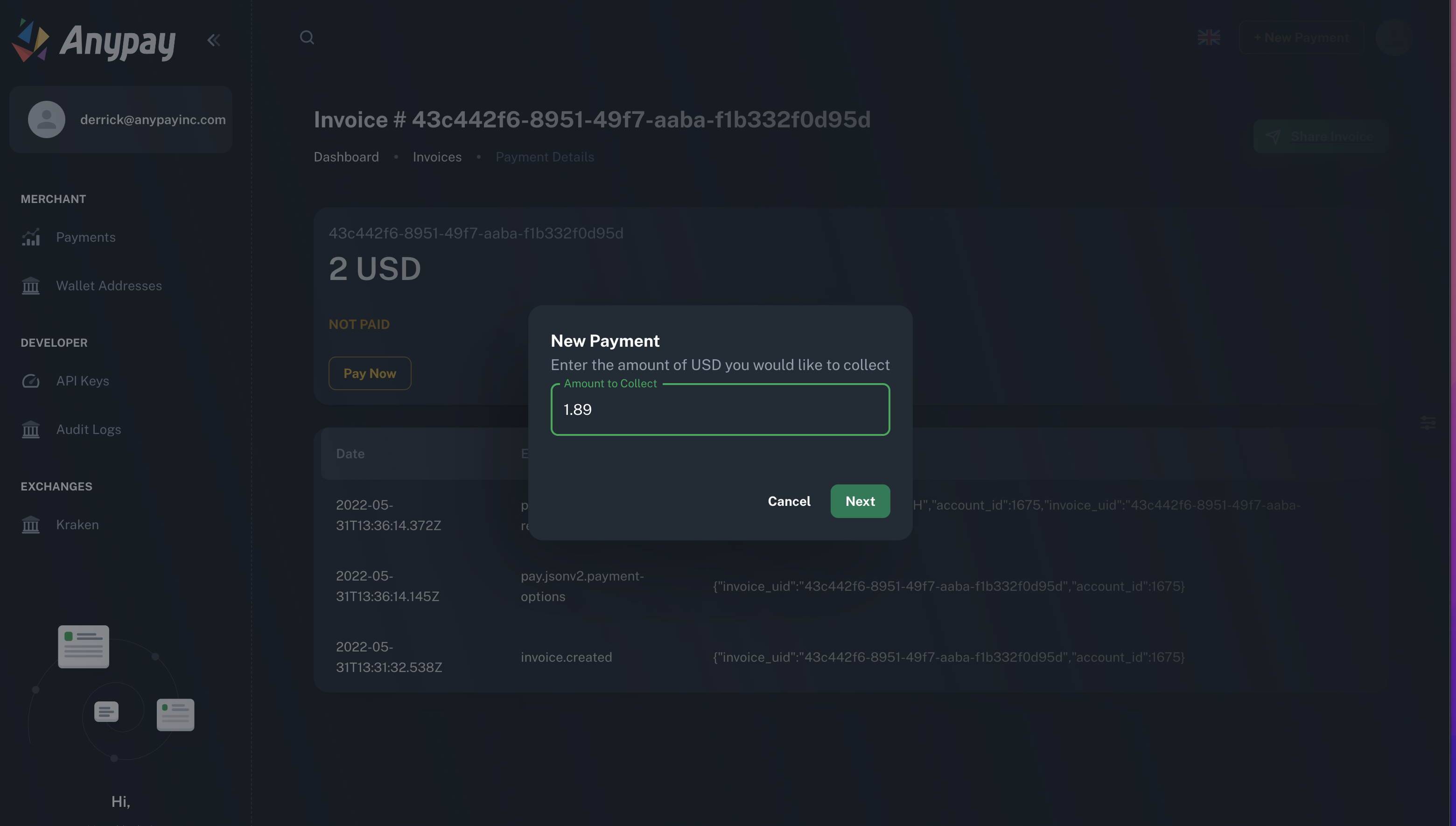 Press Enter Should Take to Next Screen · Issue #971 · anypay/anypay · GitHub