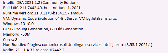[IntelliJ][ReportedByUser] Uncaught Exception java.lang.Throwable: Write-unsafe context! Model ...
