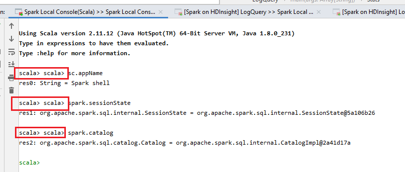 [IntelliJ][2019.3 EAP][console]Show two 'scala>' when run Spark Local Console · Issue #3806 ...