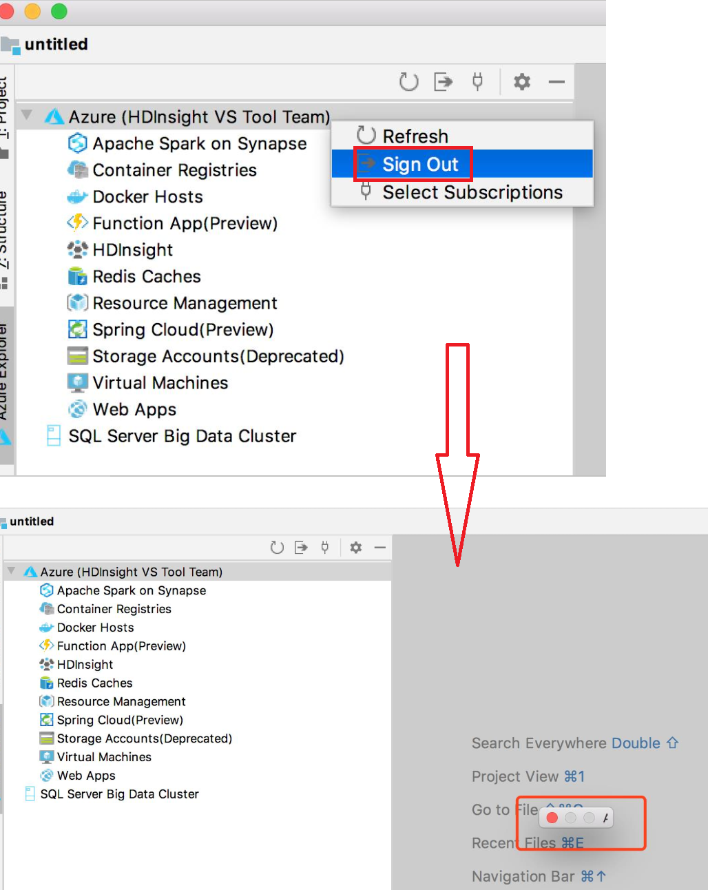 [IntelliJ][Mac] Azure sign out dialog is broken · Issue #4342 · microsoft/azure-tools-for-java ...