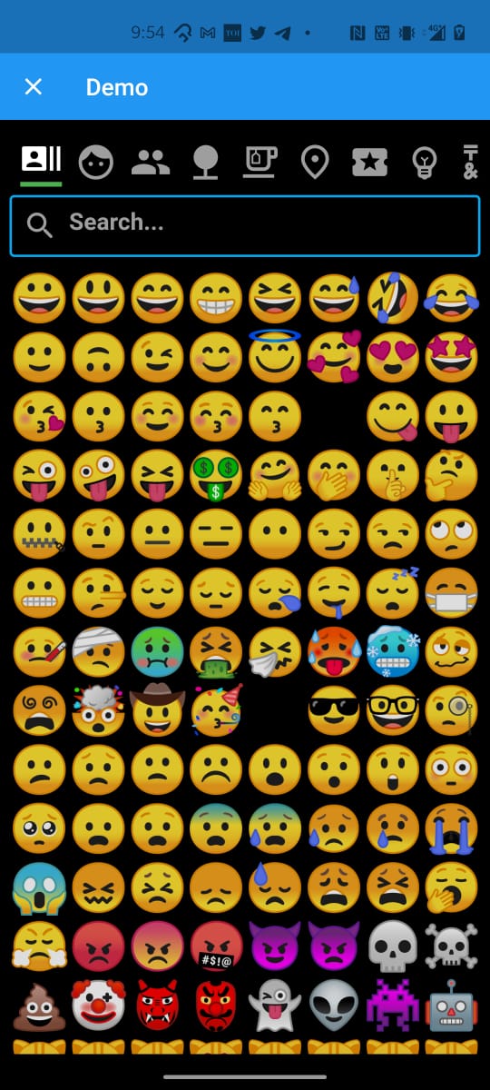 GitHub - vinodraghu/EmojiDemoFlutterApp: Emoji Search application in ...