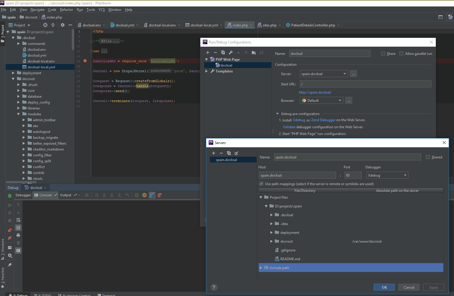 Problems with xdebug on Babun + VirtualBox · Issue #1005 · docksal/docksal · GitHub