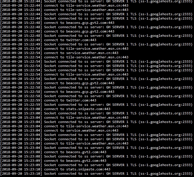 实验室中提供的outline账号手机可以用，电脑版连不上 · Issue #251 · googlehosts/hosts · GitHub