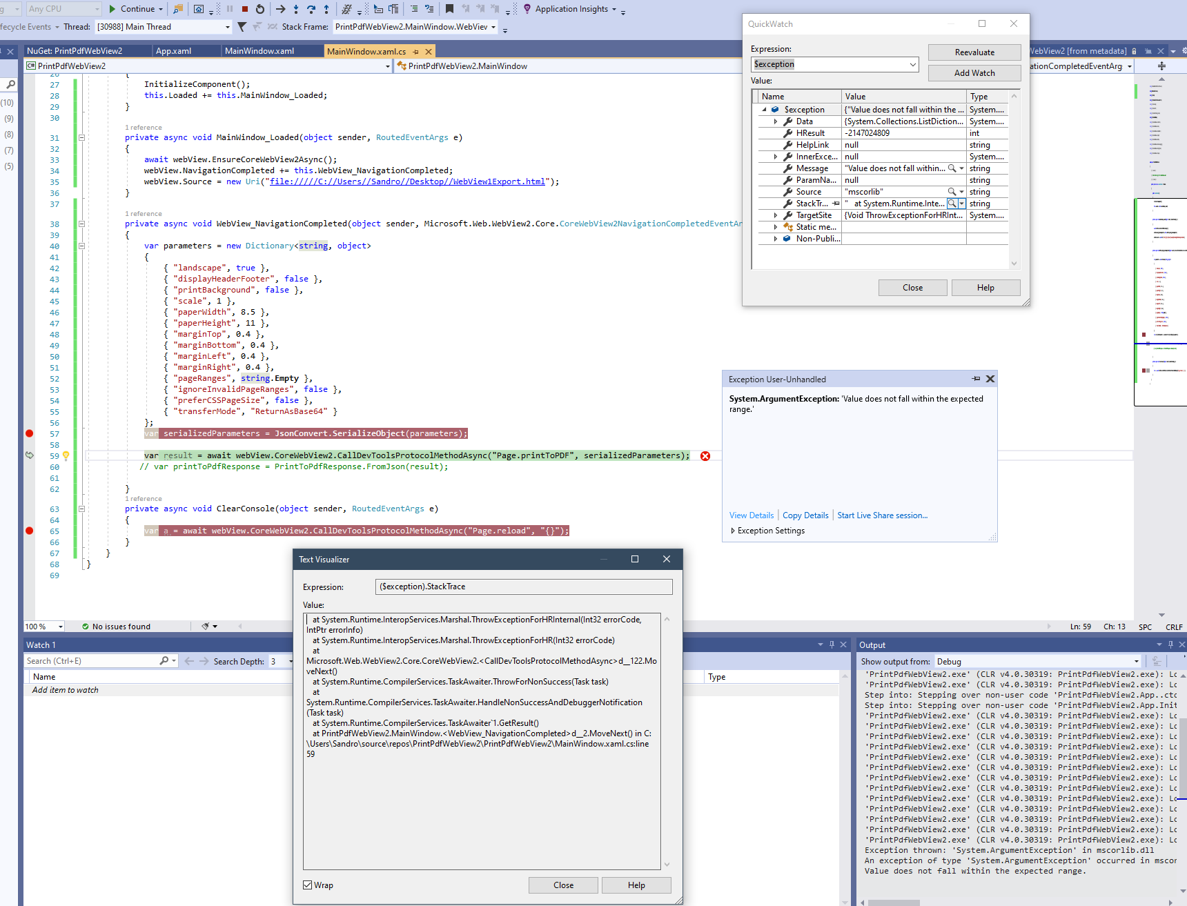 Export to PDF functionality · Issue #364 · MicrosoftEdge/WebView2Feedback · GitHub