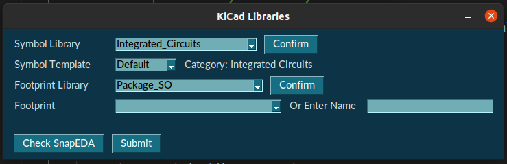 Symbol and footprint upload to KiCad fails · Issue #72 · sparkmicro/Ki-nTree · GitHub
