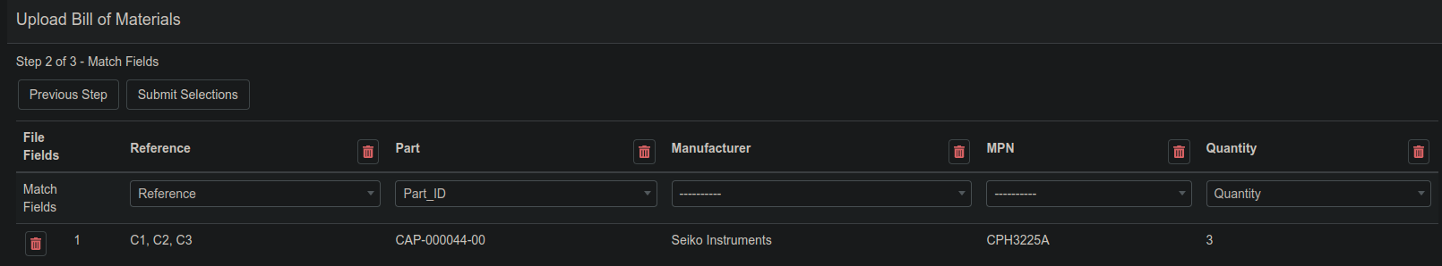 New BoM upload tool · Issue #2617 · inventree/InvenTree · GitHub