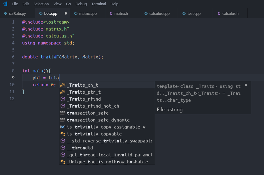 wrong intellisense suggestions · Issue #2606 · microsoft/vscode-cpptools · GitHub