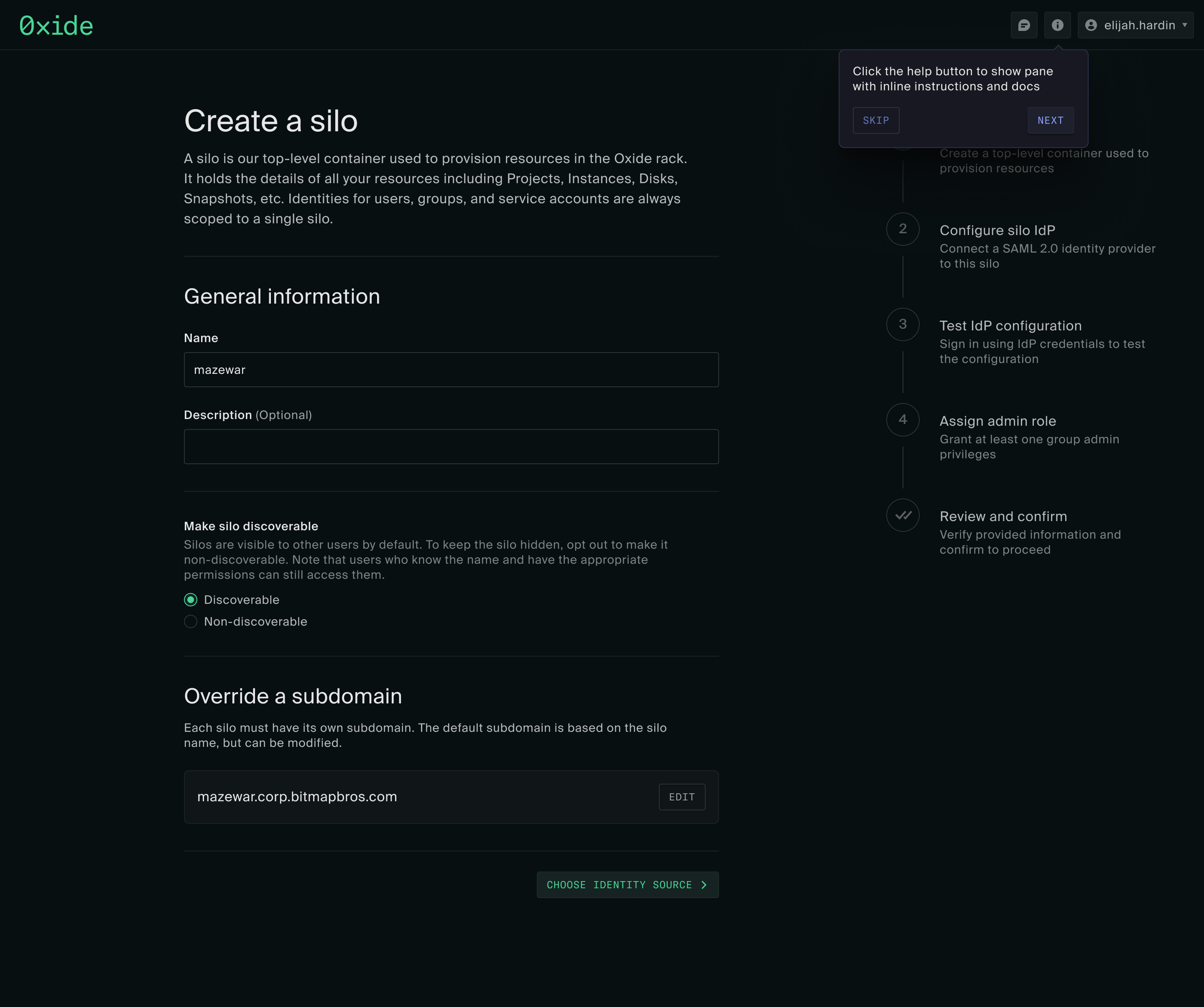 Onboarding and initial rack setup · Issue #1385 · oxidecomputer/console · GitHub