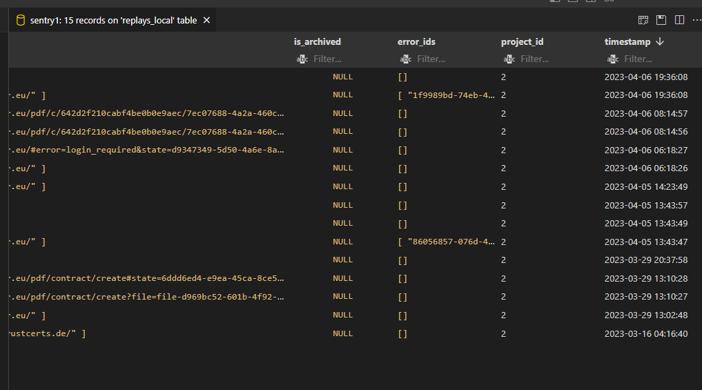 Getting 404 when requesting replays · Issue #46860 · getsentry/sentry · GitHub