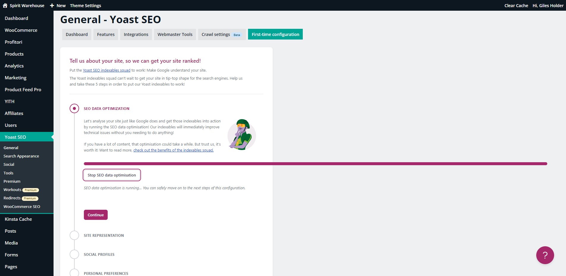 Escaping Pogress Bar · Issue 18562 · Yoastwordpress Seo · Github 