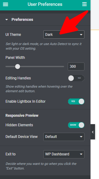 🐞 Bug report: Issue with elementor dark mode · Issue #19670 · elementor/elementor · GitHub