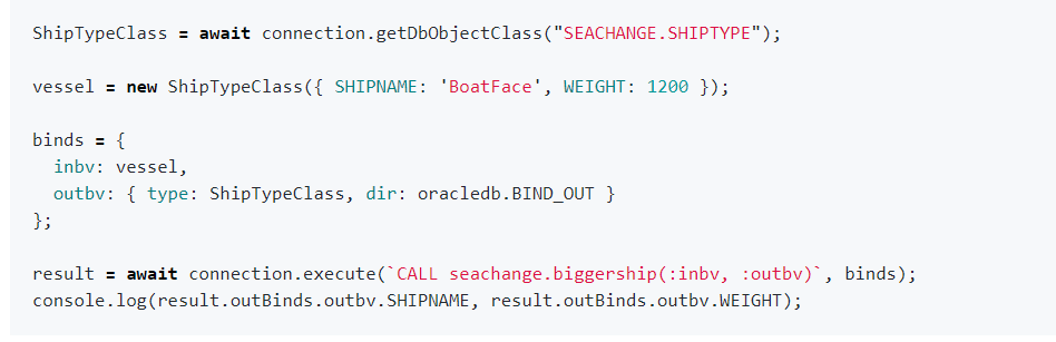 getDbObjectClass() not working · Issue #1310 · oracle/node-oracledb · GitHub